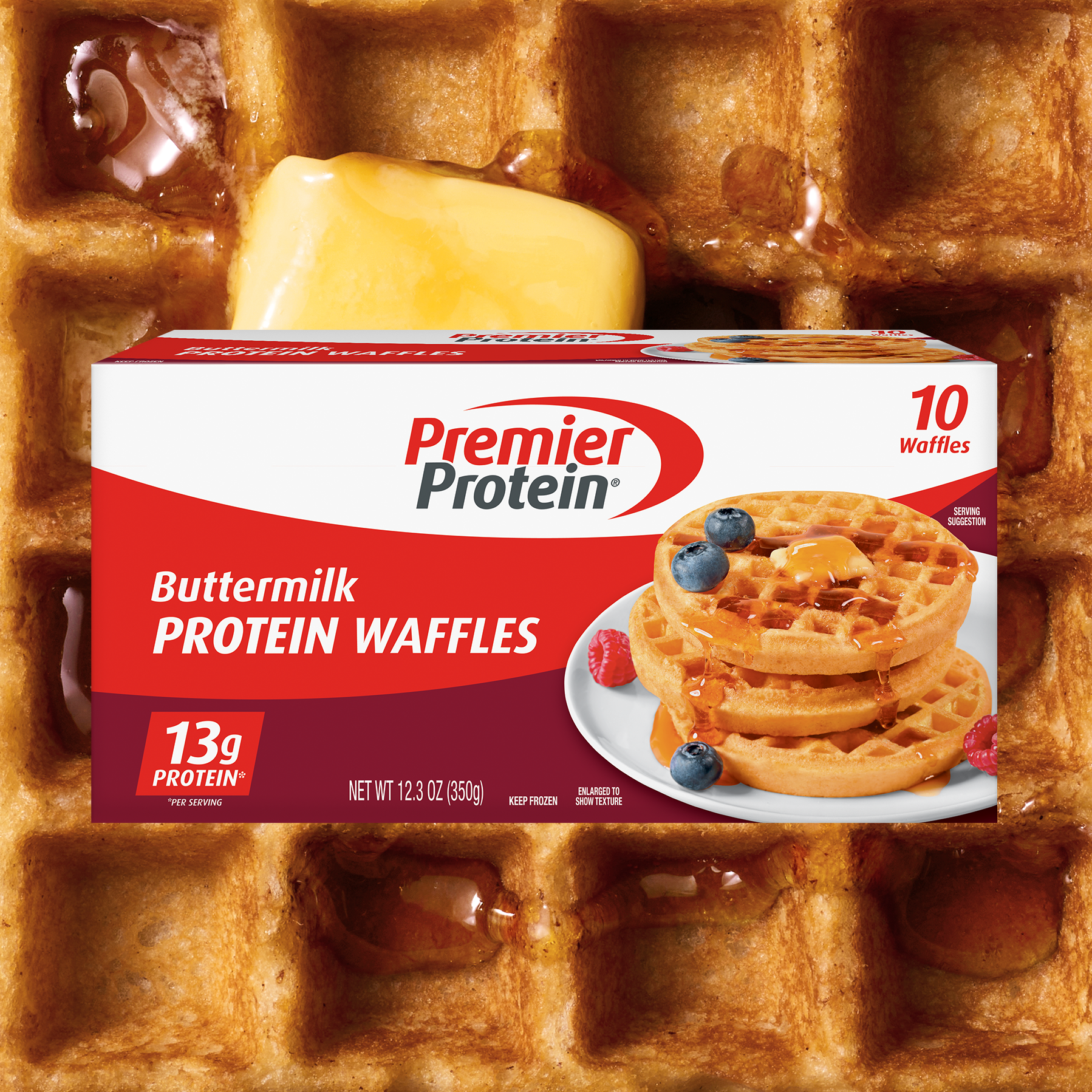 Frozen Protein Waffles | Premier Protein