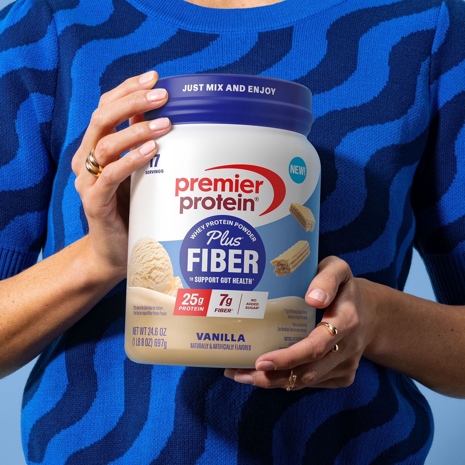 Vanilla Protein Plus Fiber Powder | Premier Protein